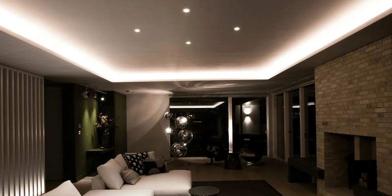 Case Study: Ambient Lighting for a Modern Living Room – Urban Ambiance