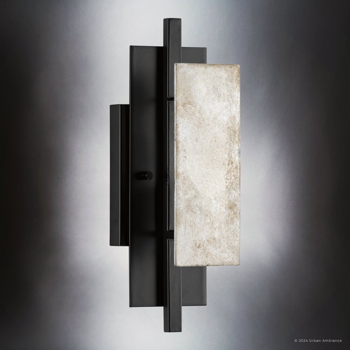 UHP4705 Tuscan Indoor Wall Sconce, 15-1/8''H x 3-5/8"W x 5-3/8''D, Mat ...
