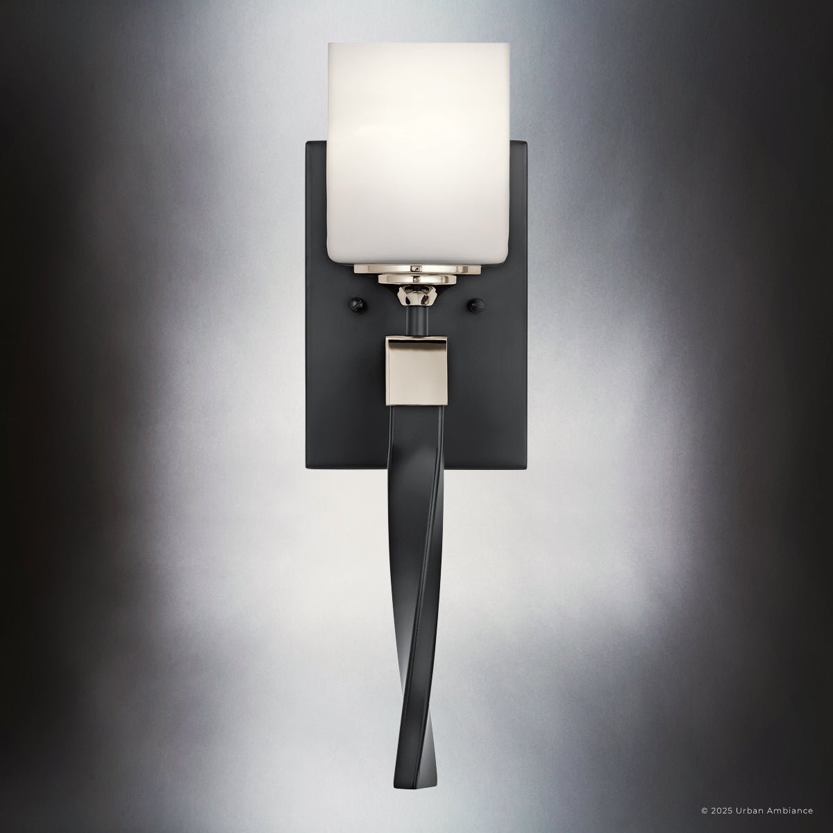 UKC20150 Cosmopolitan Indoor Bath Light, 16.25''H x 5''W x 5.75''Dep ...