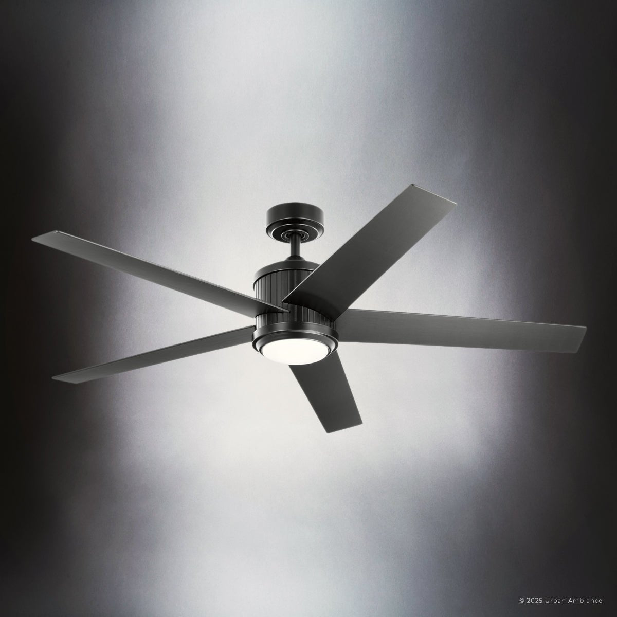 UKC90003 Modern Rustic Indoor Ceiling Fan, 15.5''H x 56''W x 56''Dep ...