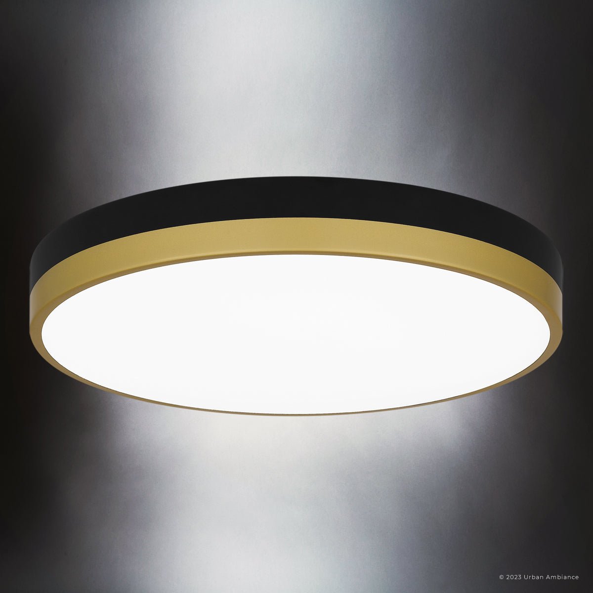 UQL5150 Industrial Indoor Ceiling Light, 2.00''H x 15.00''W x 15.00''D ...