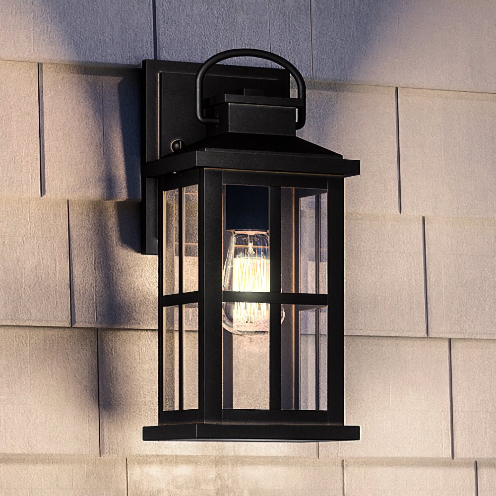UHP1291 Transitional Outdoor Wall Sconce 14.25''H x 6''W, Olde Bronze ...